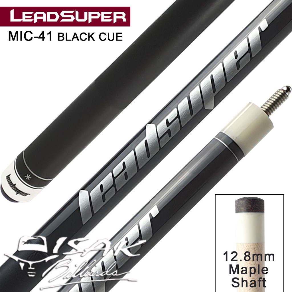 Jual MIC-41 Black Pool Cue Stick - Stik Billiard Maple Import Biliar ...