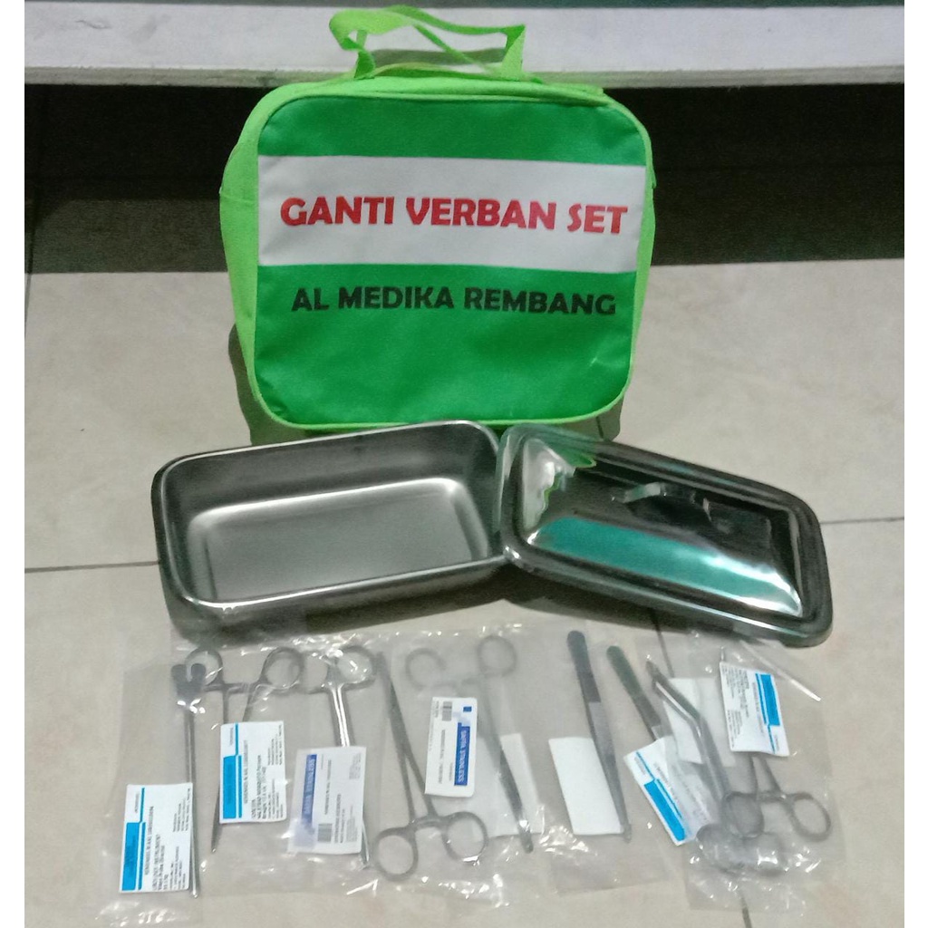 Jual SET GB (ganti balut/ganti verban)- Ganti Verban set + TAS | Shopee ...