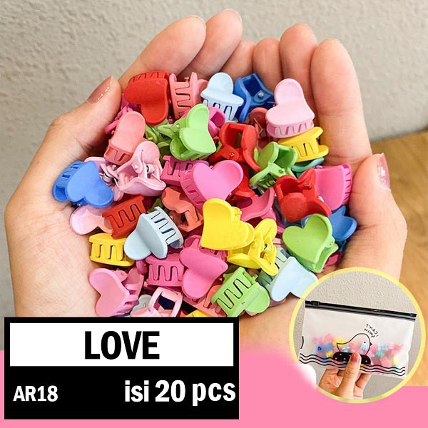 Jual Jepit Rambut Mini Model Lucu Isi 20pcs Jepitan Rambut Anak ...