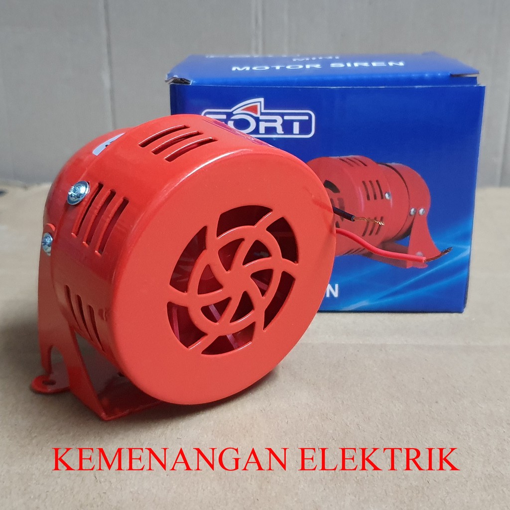 Jual FORT MINI MOTOR SIREN MS-190 DC 12V 12 V 12 VOLT / BABY MINI ...