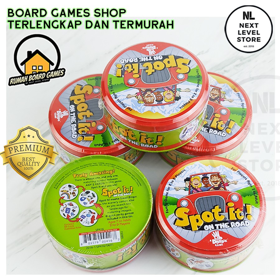 Jual Spot It ! Complete Edition - Dobble Board Game Games Edukasi ...