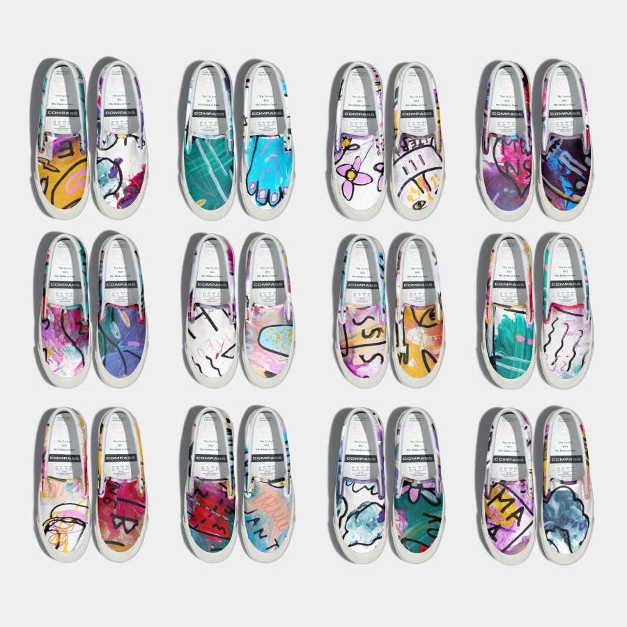 Jual COMPASS X NEIGHBORHOOD / JASON RANTI ARTWORK 2 | Shopee Indonesia