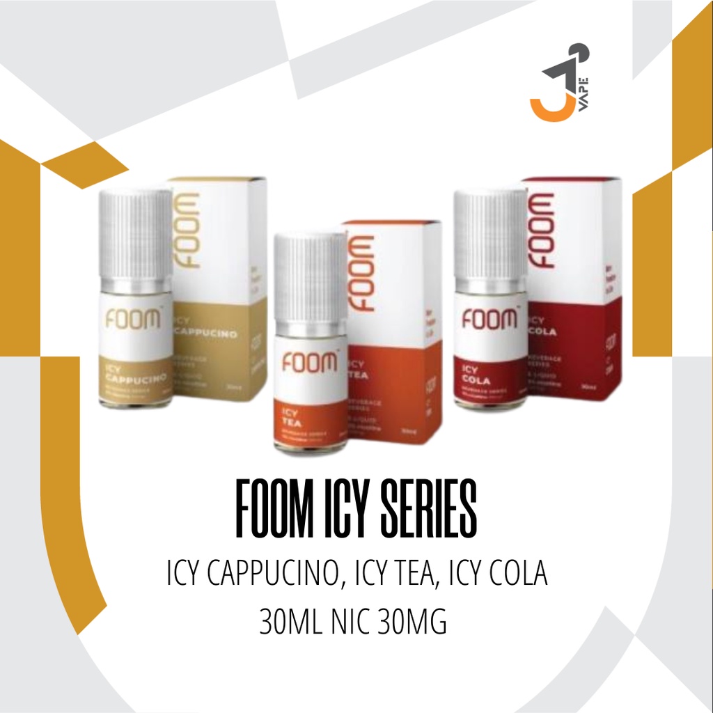 Jual FOOM BEVERAGE SERIES 30ML 30MG BY FOOM LAB E-LIQUID | Shopee Indonesia