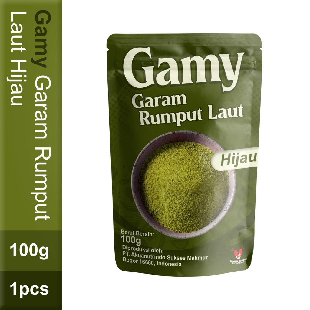 Jual Garam Gamy Hijau (Garam kurang natrium) | Shopee Indonesia
