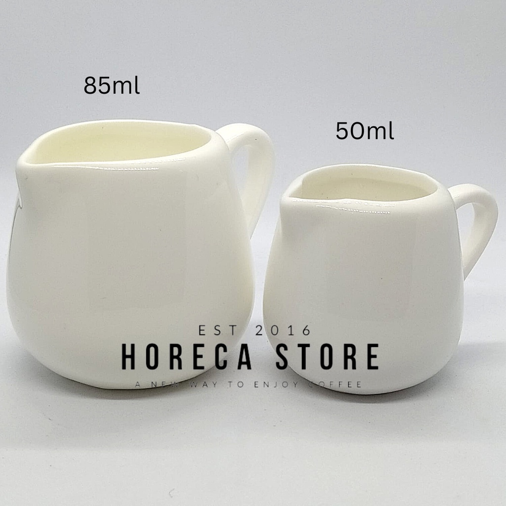 Jual Gelas Jug Krimer 50ml 85ml Creamer Weston Keramik Porcelain Good Quality / Mini Sugar Pot ...