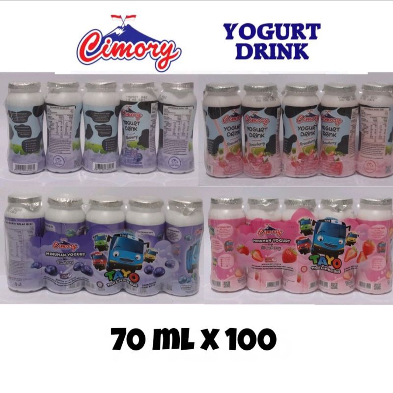 Jual 1 DUS CIMORY YOGURT DRINK 65ml 1 KARTON | Shopee Indonesia