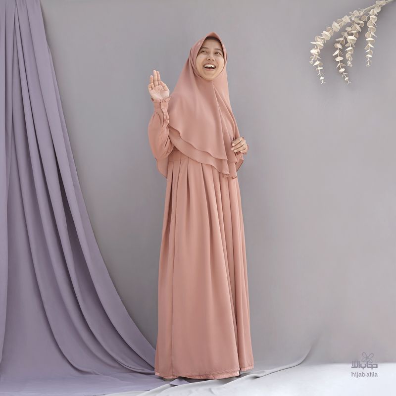 Jual Gamis Shafiya Hijab Alila | Shopee Indonesia