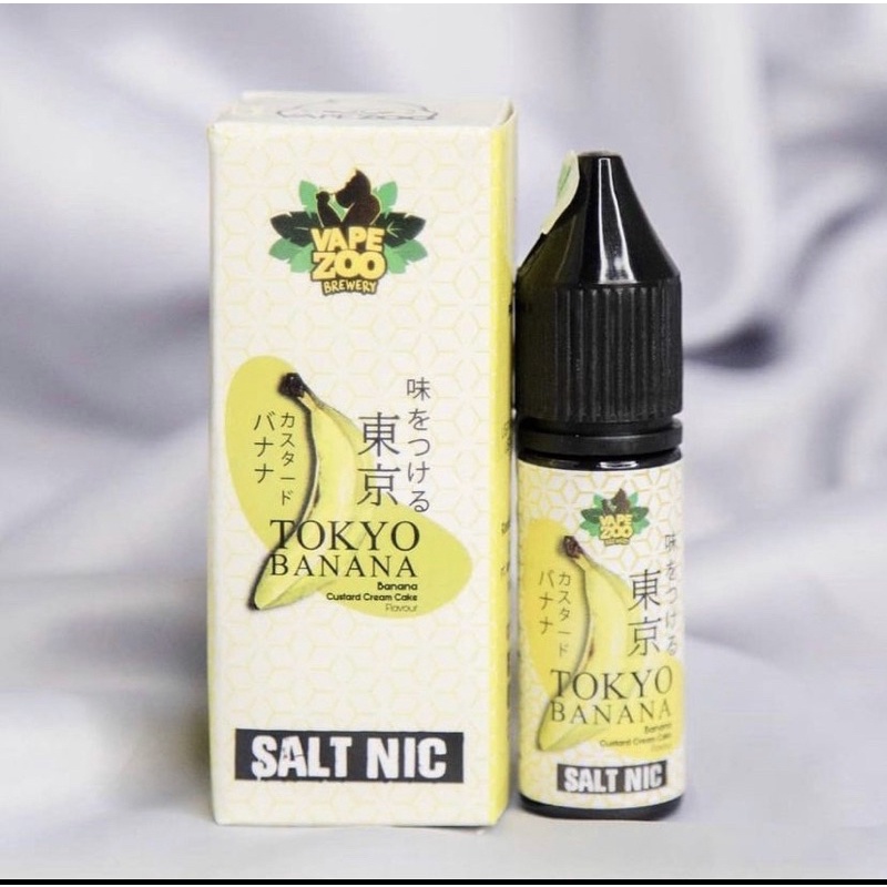 Jual LIQUID TOKYO BANANA CLASSIC SALT 15ML 35MG CUKAI | Shopee Indonesia