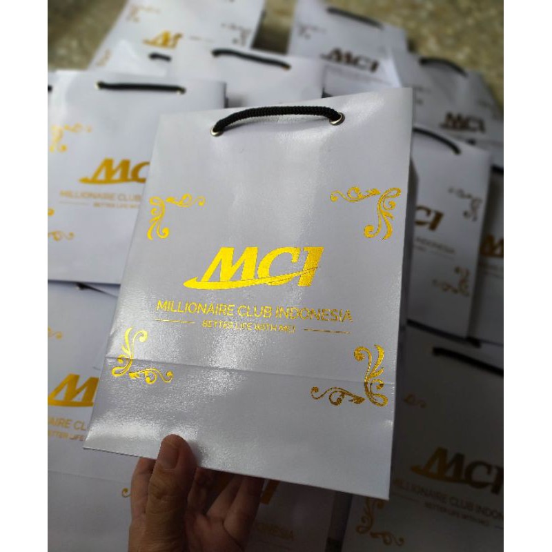 Jual Paper bag mini MCI dan paper bag SUPER Mini MCI harga eceran ...