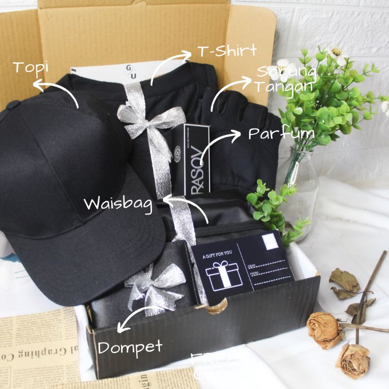Jual MAN GIFT BOX AESTHETIC/HAMPERS COWOK EXCLUSIVE/KADO ULTAH ...
