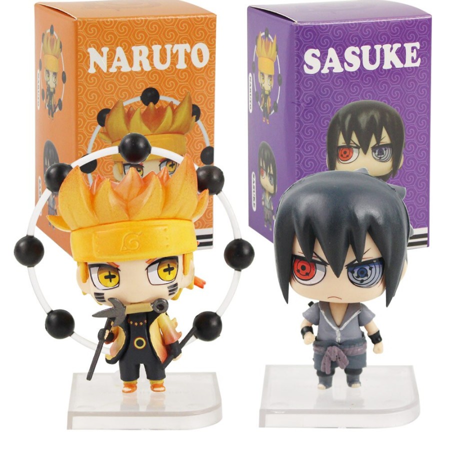Jual Figure Naruto Ashura Sasuke Indra Rikudou Sennin mode 6cm New FZO ...