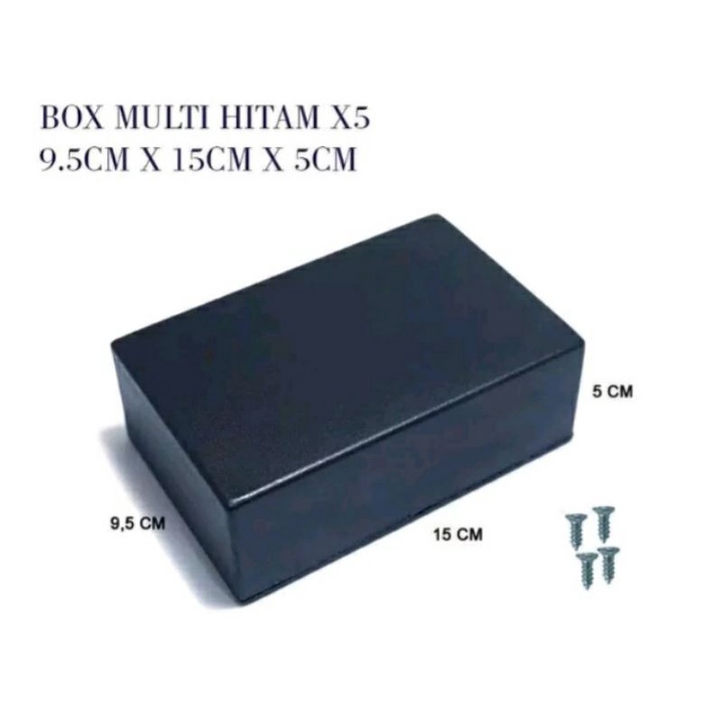 Jual Box Rakitan x5 Hitam pvc | Shopee Indonesia