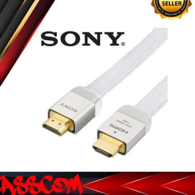 Jual KABEL HDMI SONY 2M HI SPEED HIGH quality HDMI 2meter - Hitam | Shopee Indonesia