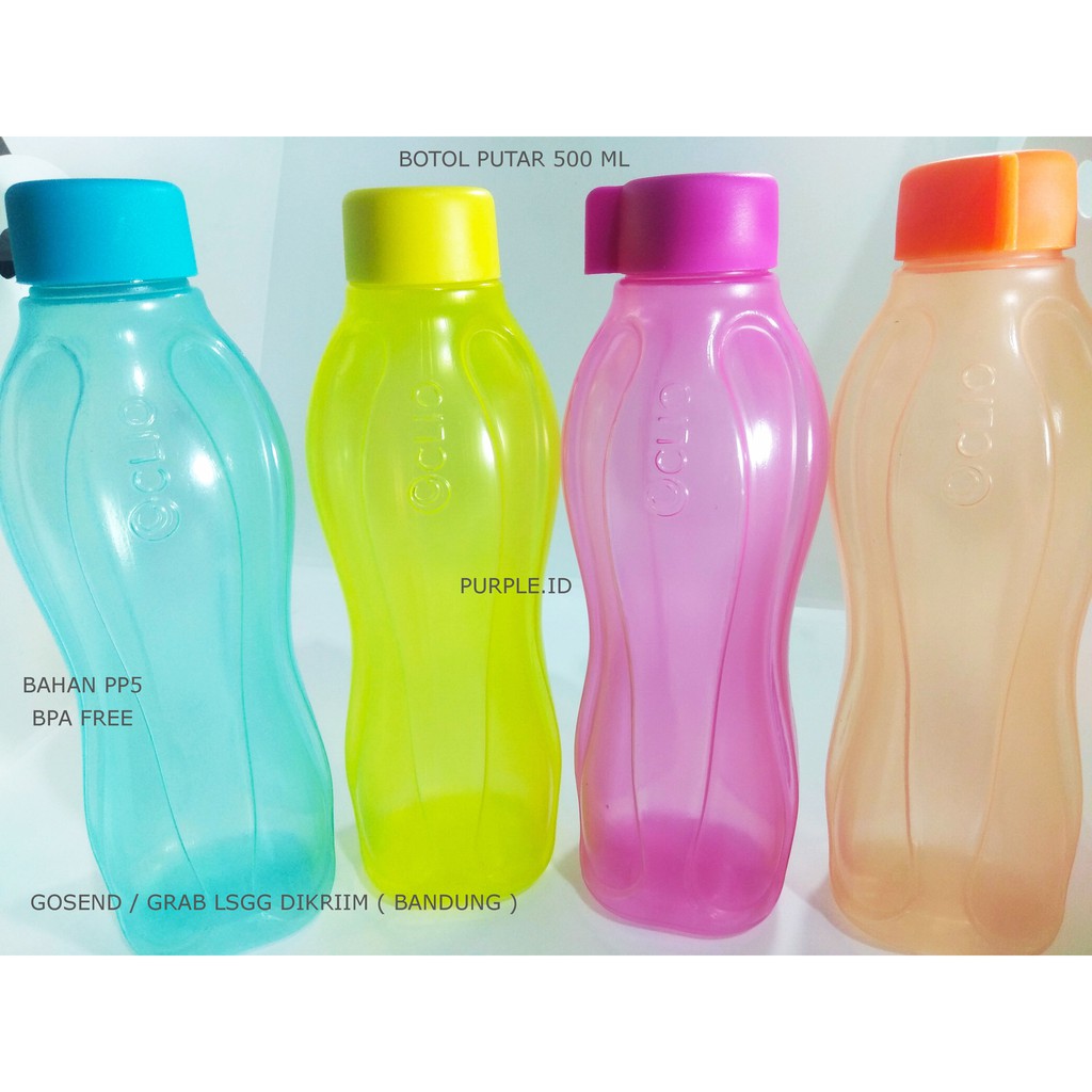 Jual Botol minum 500 ML . pp5 bpa free. souvernir ulang tahun | Shopee ...