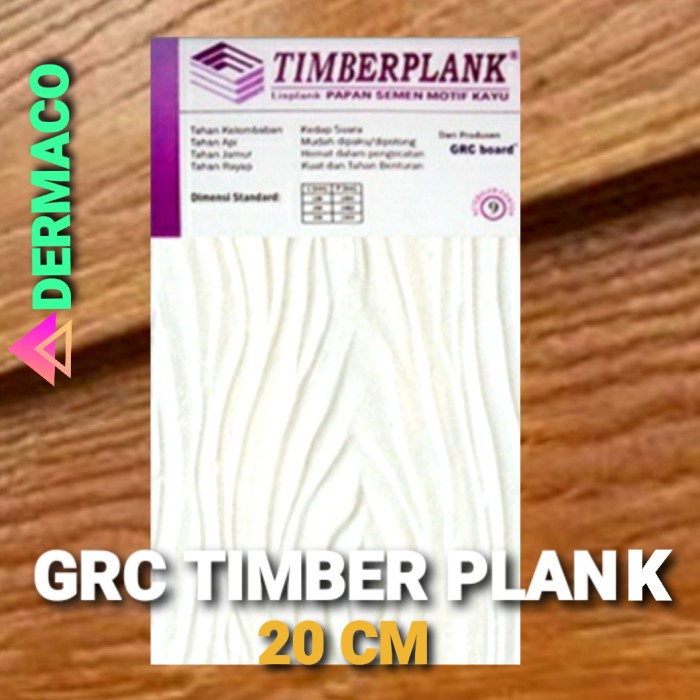 Jual GRC TIMBER PLANK 20 CM / LISPLANK GRC / PAPAN GRC URAT KAYU ...