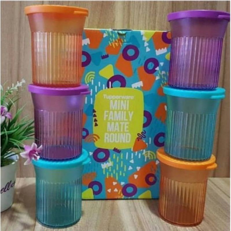 Jual mini famili mate round Tupperware (1pc) | Shopee Indonesia