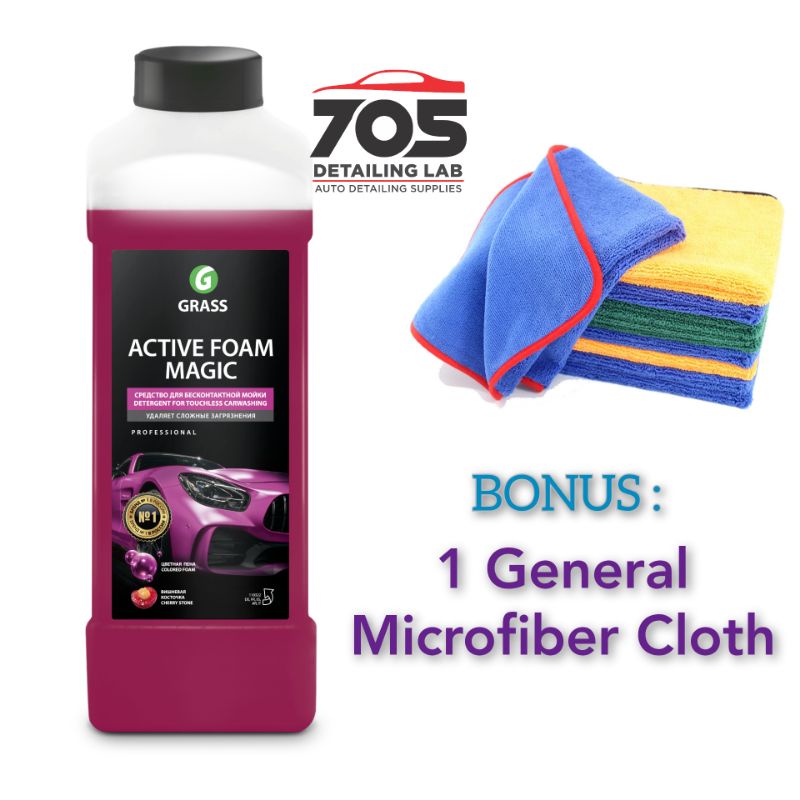 Jual GRASS Shampoo Touchless ACTIVE FOAM MAGIC - 1 Liter | Shopee Indonesia