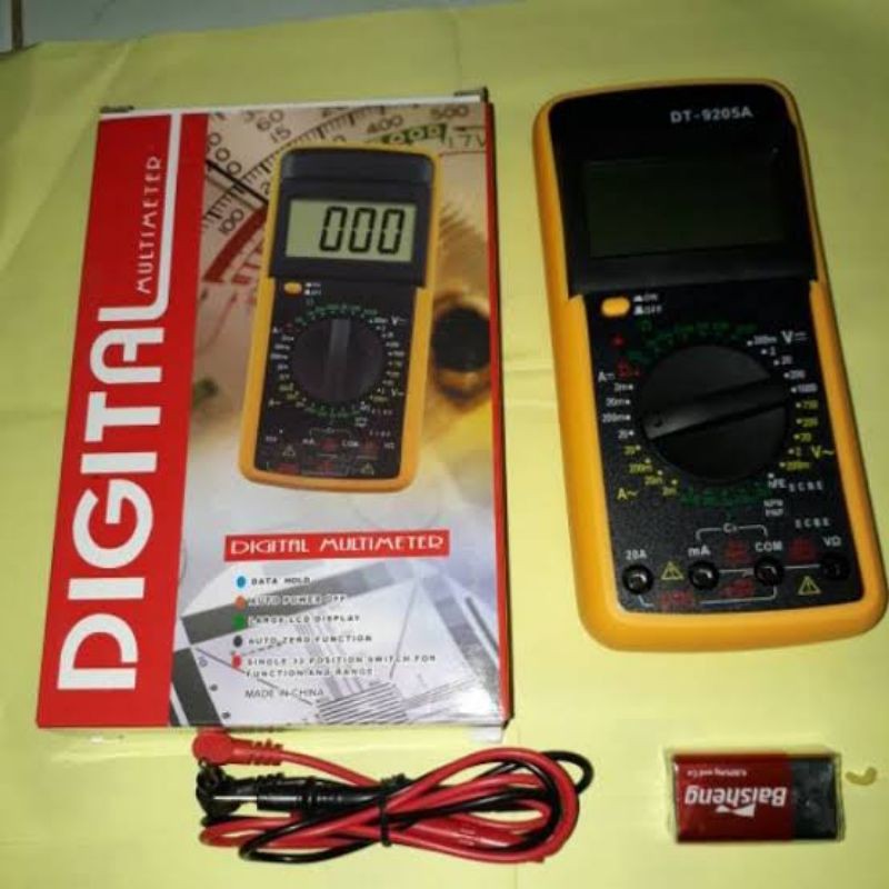 Jual Digital Multimeter DT9205A | Shopee Indonesia