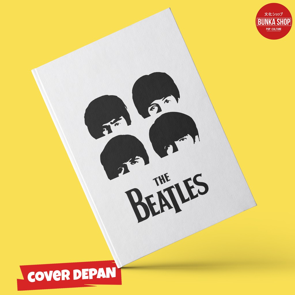 Jual Note Book Musik The Beatles Hardcover A5 Buku Tulis Catatan Note ...