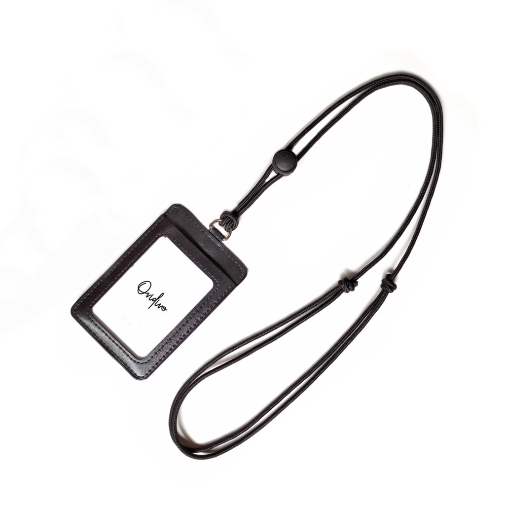 Jual Lanyard gantungan holder id card 2 slot adjustable | Shopee Indonesia