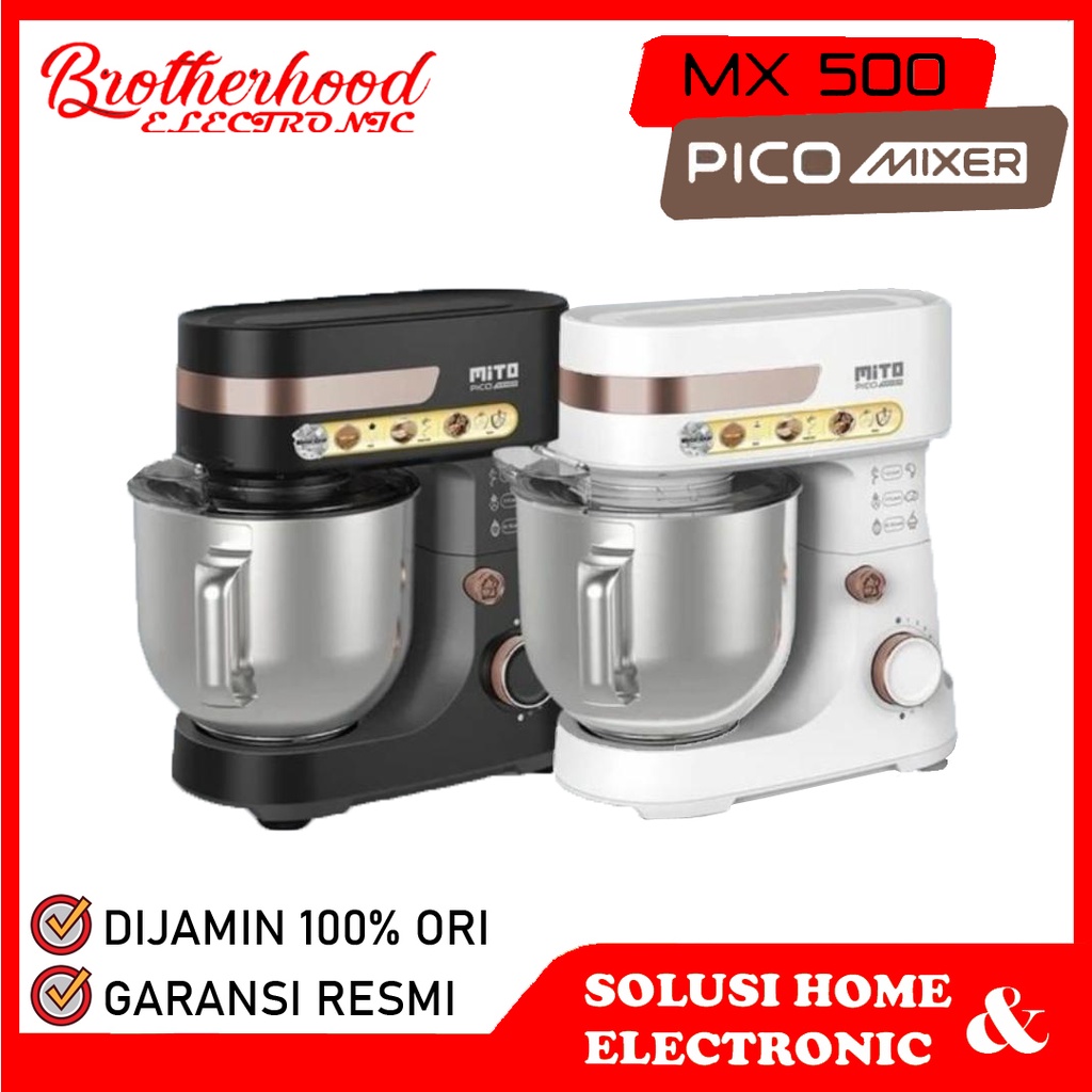 Jual (BISA COD) Mito Stand Mixer MX500 / MIXER MITO MX500 / MX-500 / MX 500 Kapasitas 5 Liter ...