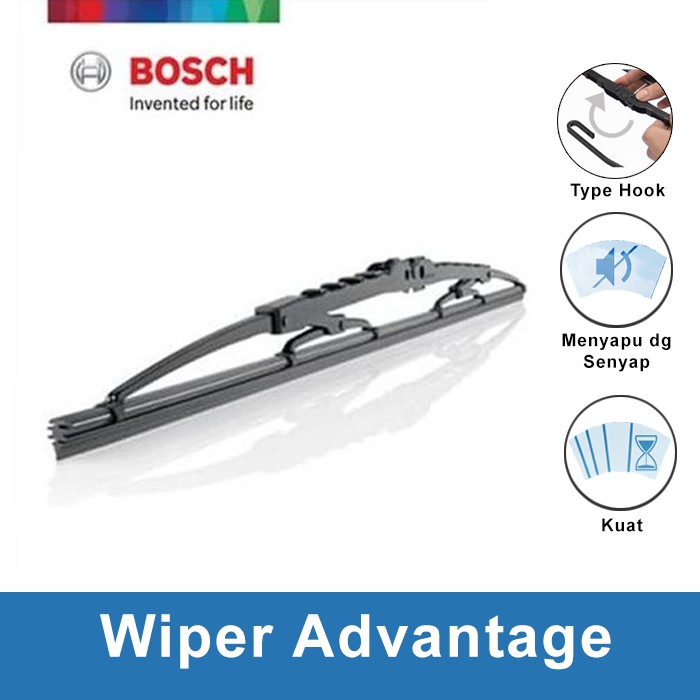 Jual Bosch Wiper Kaca Mobil Advantage - 1 buah | Shopee Indonesia