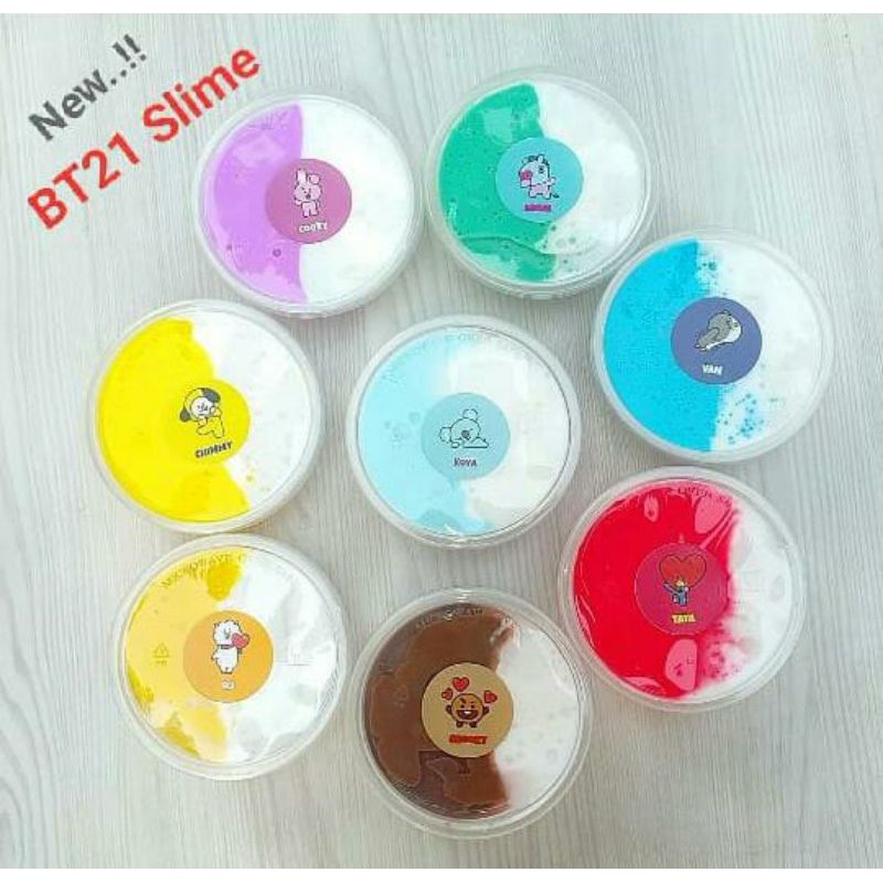 Jual SLIME BT21!! HARGA MURMERRRR!! MO MENINGGOY | Shopee Indonesia