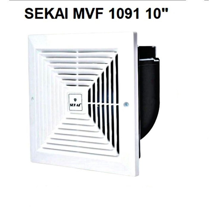 Jual Exhaust Fan Sekai Plafon 10" inch MVF - 1091 / Heksos Plafon sekai 10 inc | Shopee Indonesia