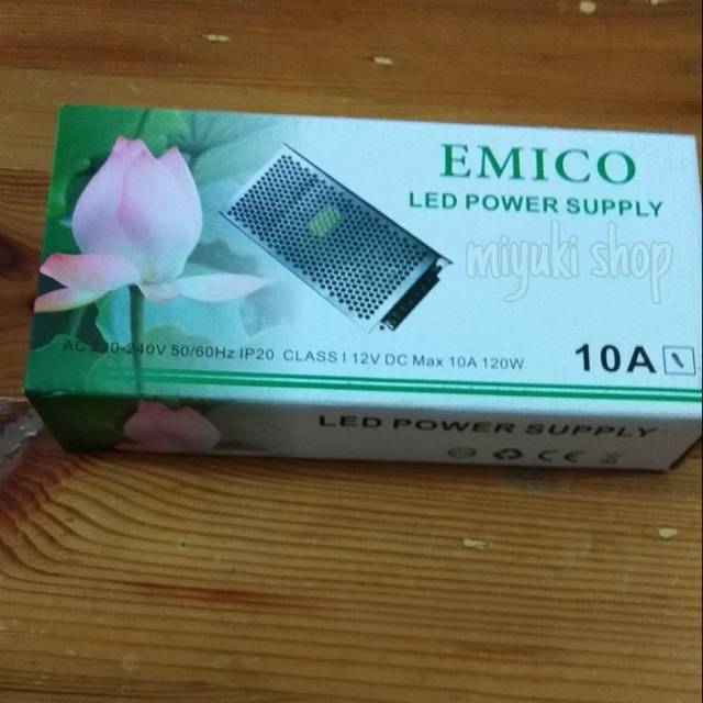 Jual Balas/Trafo/Power Supply 10A Emico (untuk LED Strip) | Shopee ...
