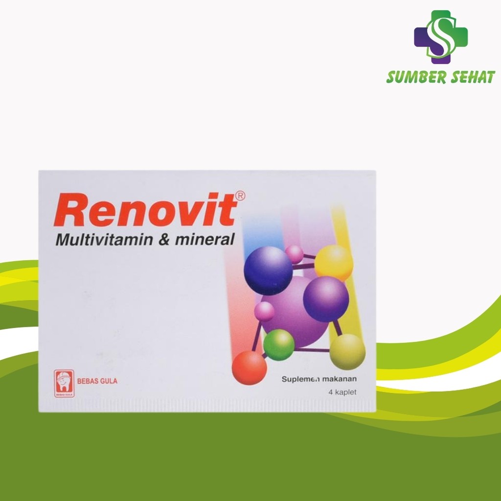 Jual RENOVIT STRIP 4 TABLET | Shopee Indonesia