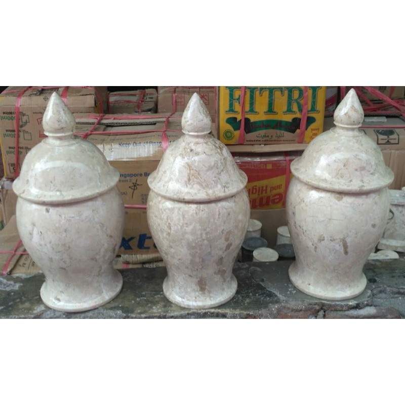 Jual Guci Batu Marmer | Shopee Indonesia