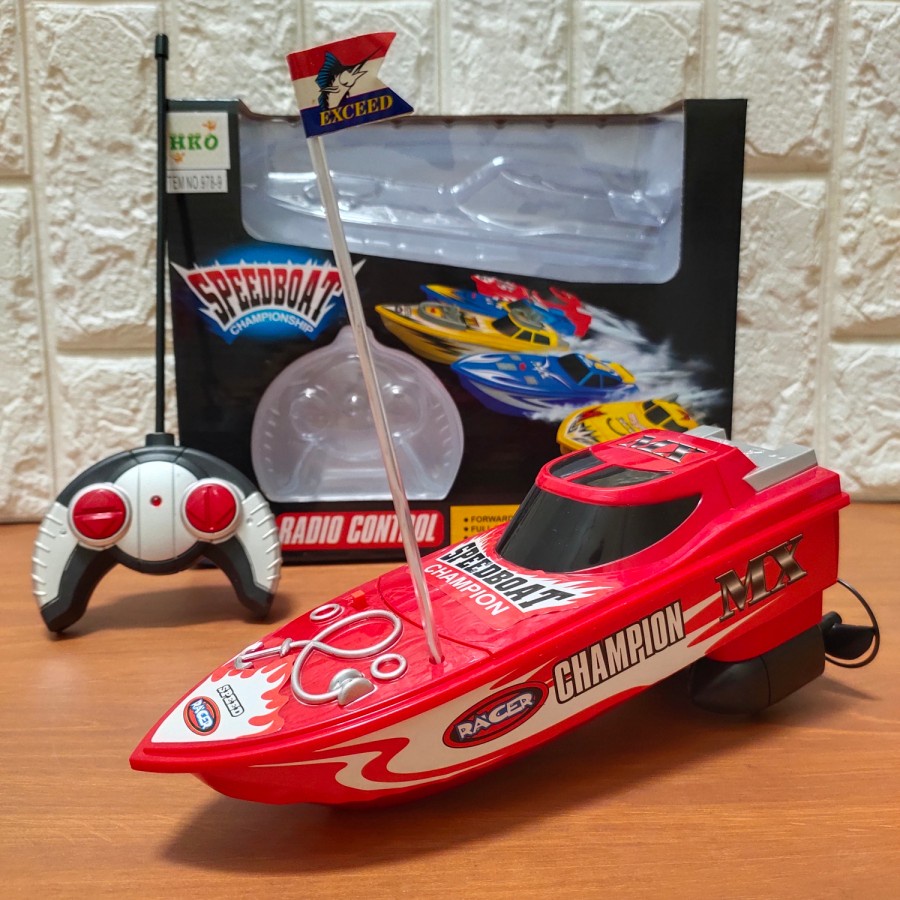 Jual Mainan Kapal RC MX Speed Boat Remote Control Boat Kapal RC ...