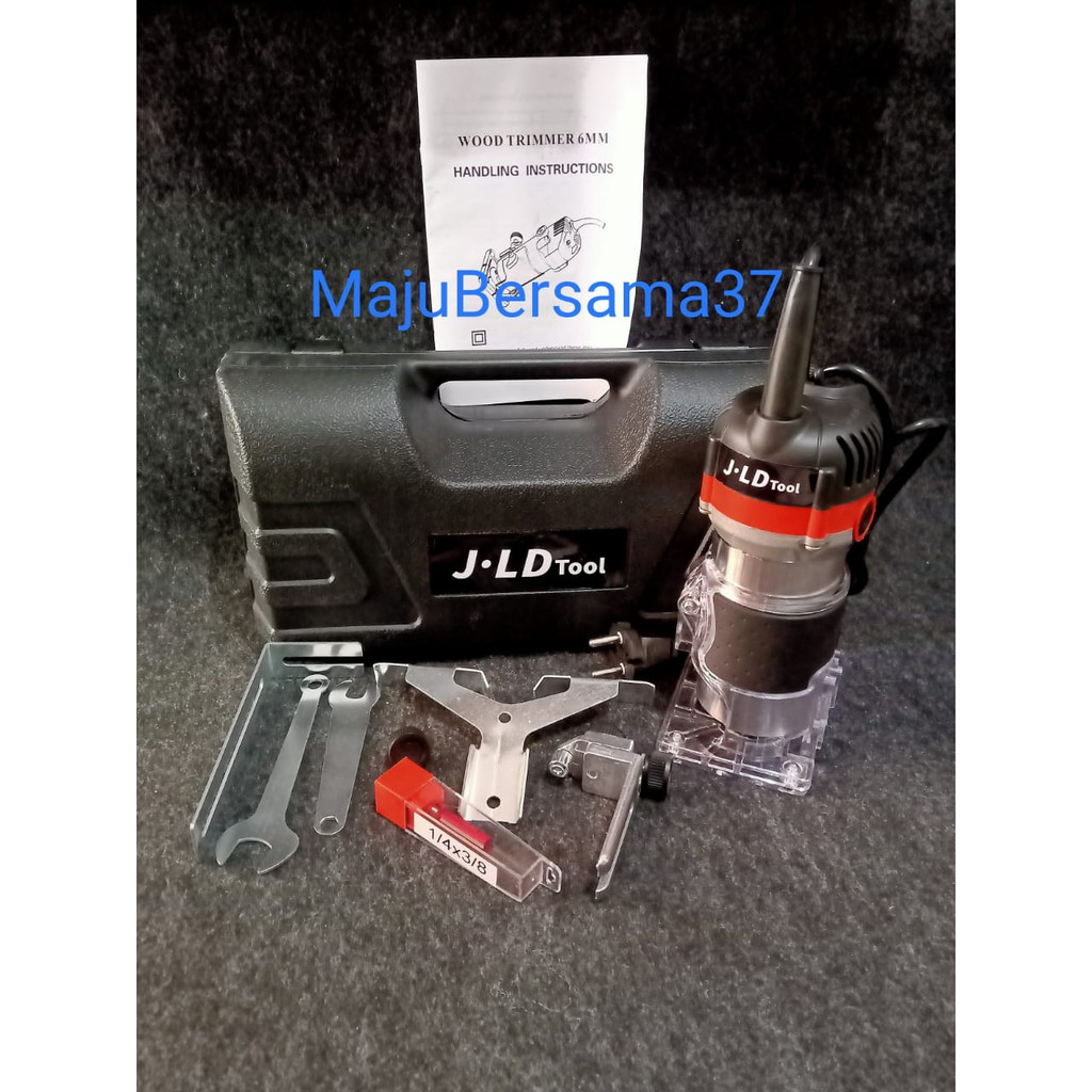 Jual Mesin trimmer jld j370 profile 6mm ukir kayu profil router ...