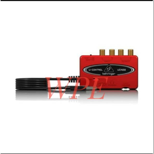 Jual BEHRINGER UCA222 Soundcard with USB AUDIO INTERFACE ORIGINAL ...