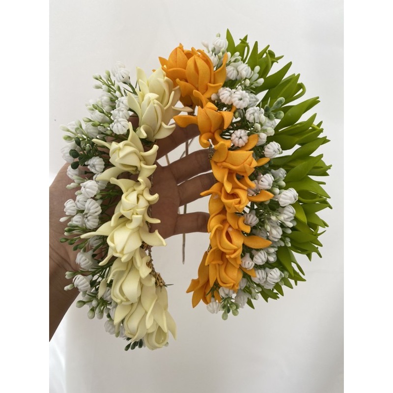 Jual Semanggi Cempaka/ Sandat Deret Satu Foam/ Spons Baby breath Bunga ...