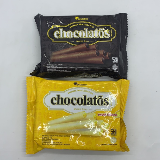 Jual Chocolatos Wafer Roll PACK MINI 10x24gr All Varian | Shopee Indonesia