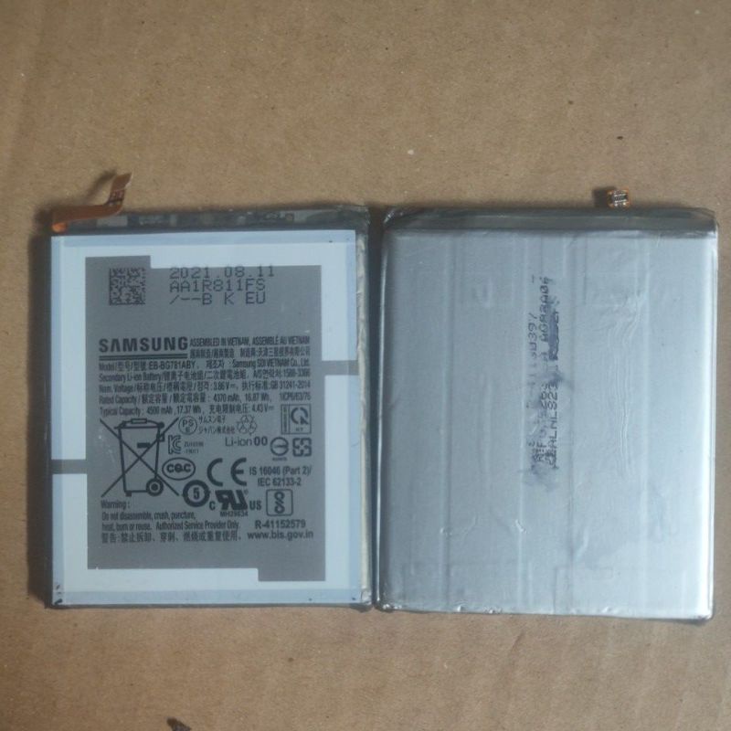 Jual BATERAI BATRE BATTERY EB-BG781ABY SAMSUNG GALAXY S20 FE 5G A52 ORIGINAL | Shopee Indonesia
