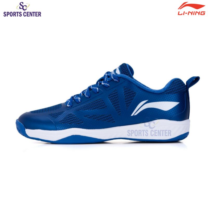 Jual New Sepatu Badminton Lining Ultra Fly AYTR060 / AYTR 060 Blue ...