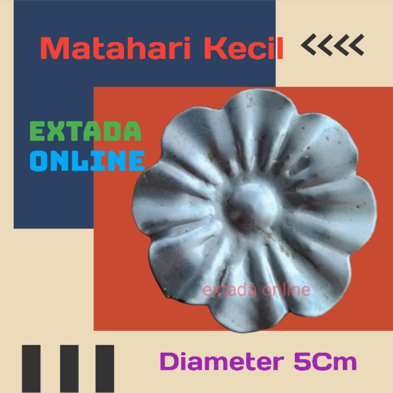 Jual Bunga Matahari Kecil besi plat ornamen pagar tralis kanopi ...