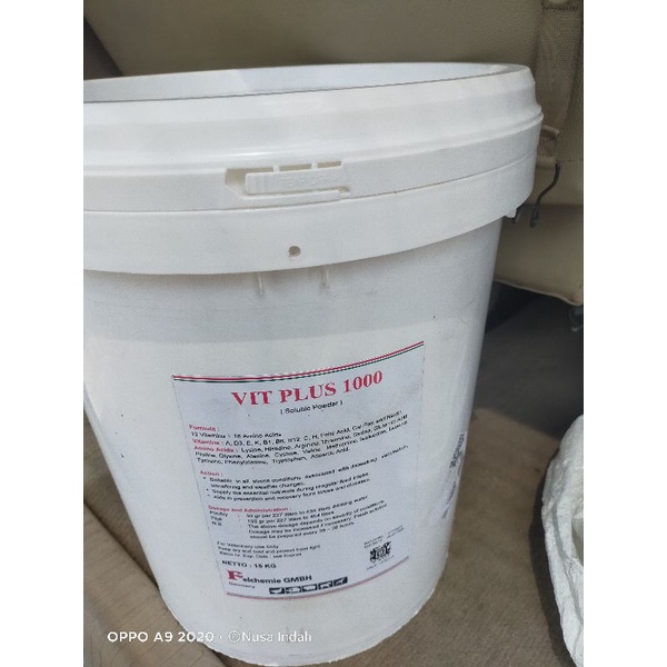 Jual Vit Plus 1000 PREMIX LEWAT MINUM ATAU PAKAN UNTUK BABI DAN UNGGAS ...