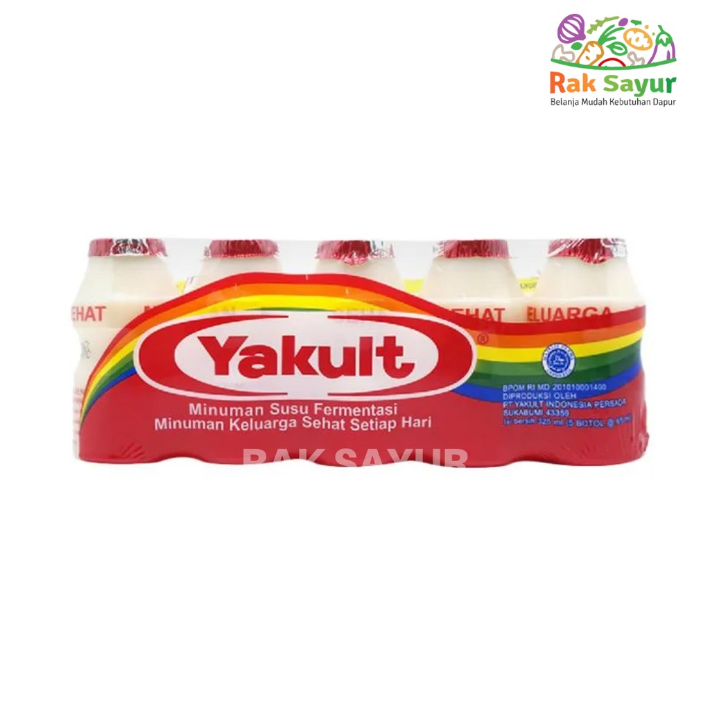Jual Yakult Minuman Susu Fermentasi Probiotik 1 pack isi 5 Padang ...