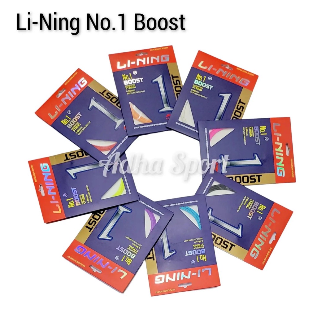 Jual Senar Badminton Lining No.1 Boost Original Bulutangkis ...