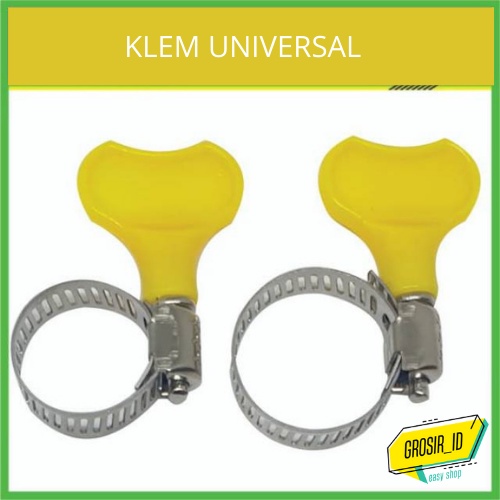 Jual KLEM SELANG GAS LPG AIR PENGUAT kuping hose clamp putar ring clam ...