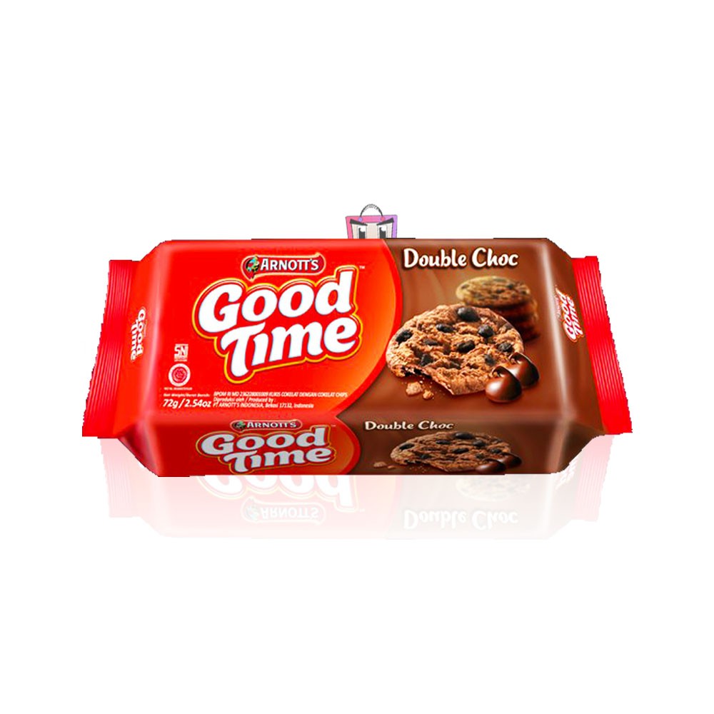 Jual Good Time Cookies Chocochips Double Choc 72gr | Shopee Indonesia