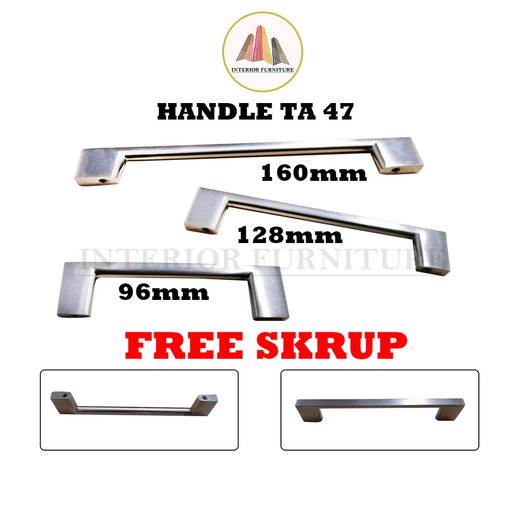 Jual Tarikan Handel TA 47 Huben Handle Laci Pintu Lemari Minimalis ...