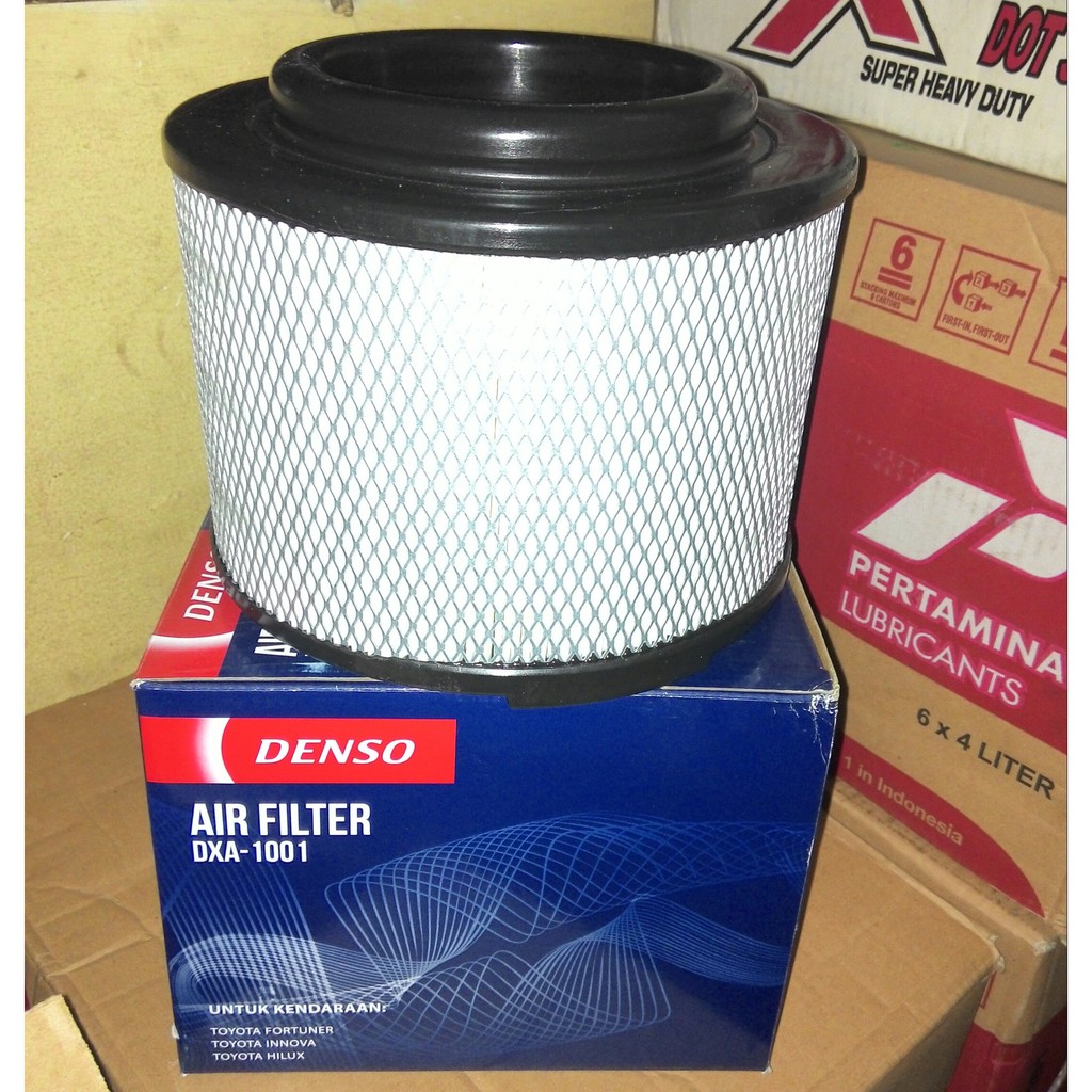 Jual Filter Udara Innova, Fortuner, Hilux Merek Denso Asli | Shopee ...