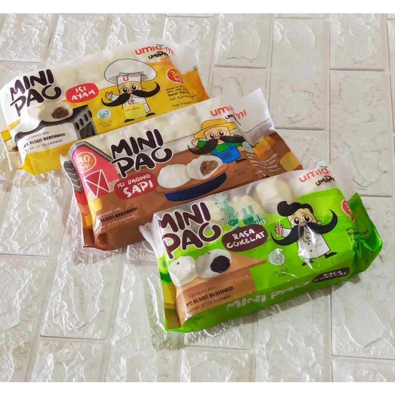 Jual MINI PAO UMIAMI ISI 30 RASA AYAM , COKLAT , SAPI | Shopee Indonesia