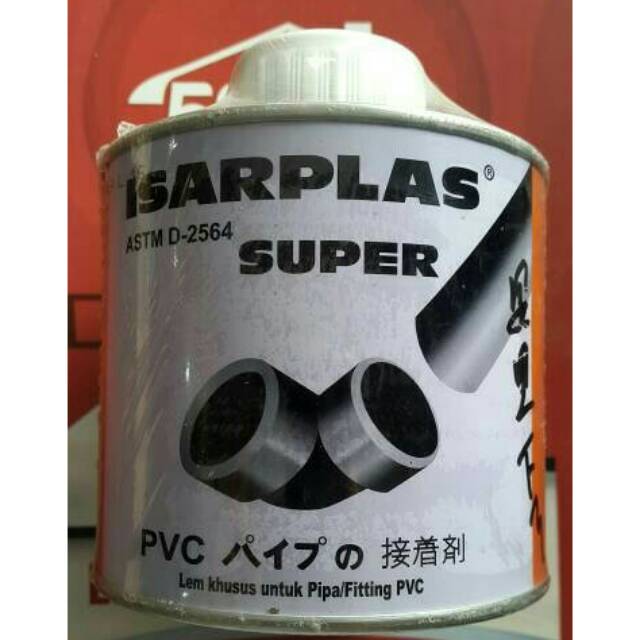 Jual Lem pipa isarplas lem sambungan sok pipa air super lem fox kaleng ...