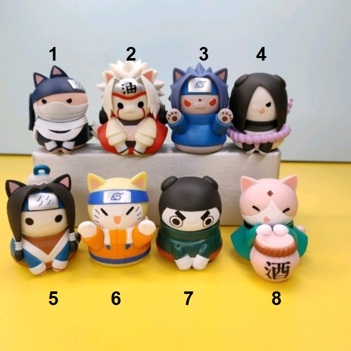 Jual Action Figure Naruto Cat Figure Kucing Naruto Chibi Naruto Kucing ...