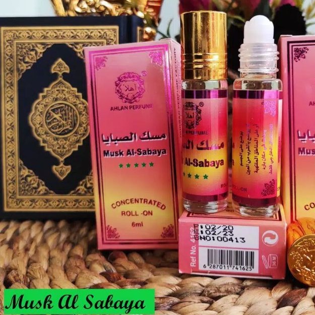 Jual Parfum Arab Musk Sabaya Roll on 6ml Non Alkohol Original by Ahlan ...